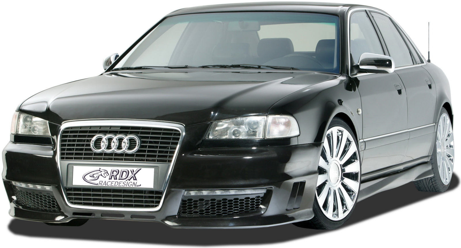 Тюнинг Audi A8 1999, фото тюнинга Ауди А8 в кузове седан 1999 года