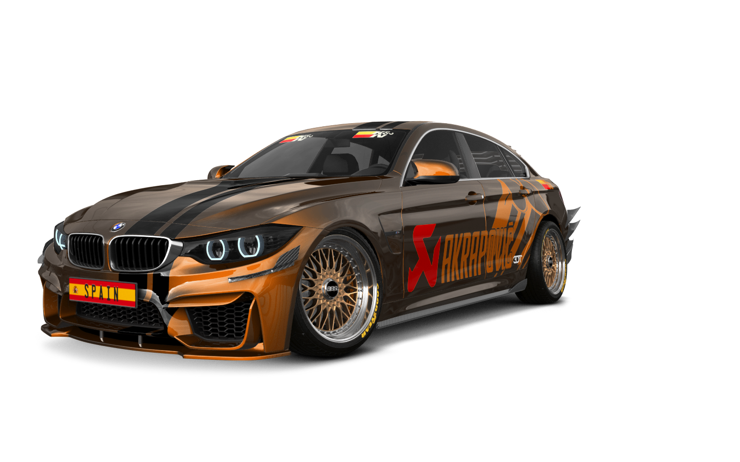 BMW 4 Series Gran Coupe 2014-2019 | 3DTuning - 아마도 최고의 자동차 구성 도구!