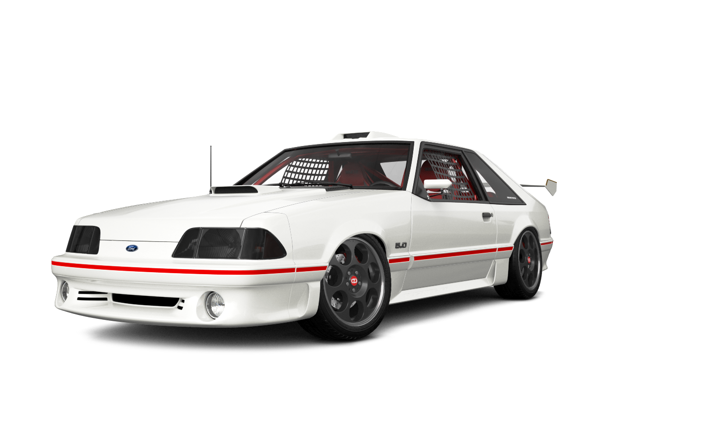 Ford Mustang 1988-1993 | 3DTuning - probablemente el mejor configurador ...