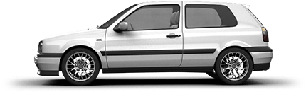 Volkswagen Golf 3 1991-1999 | 3DTuning - probably the best car ...